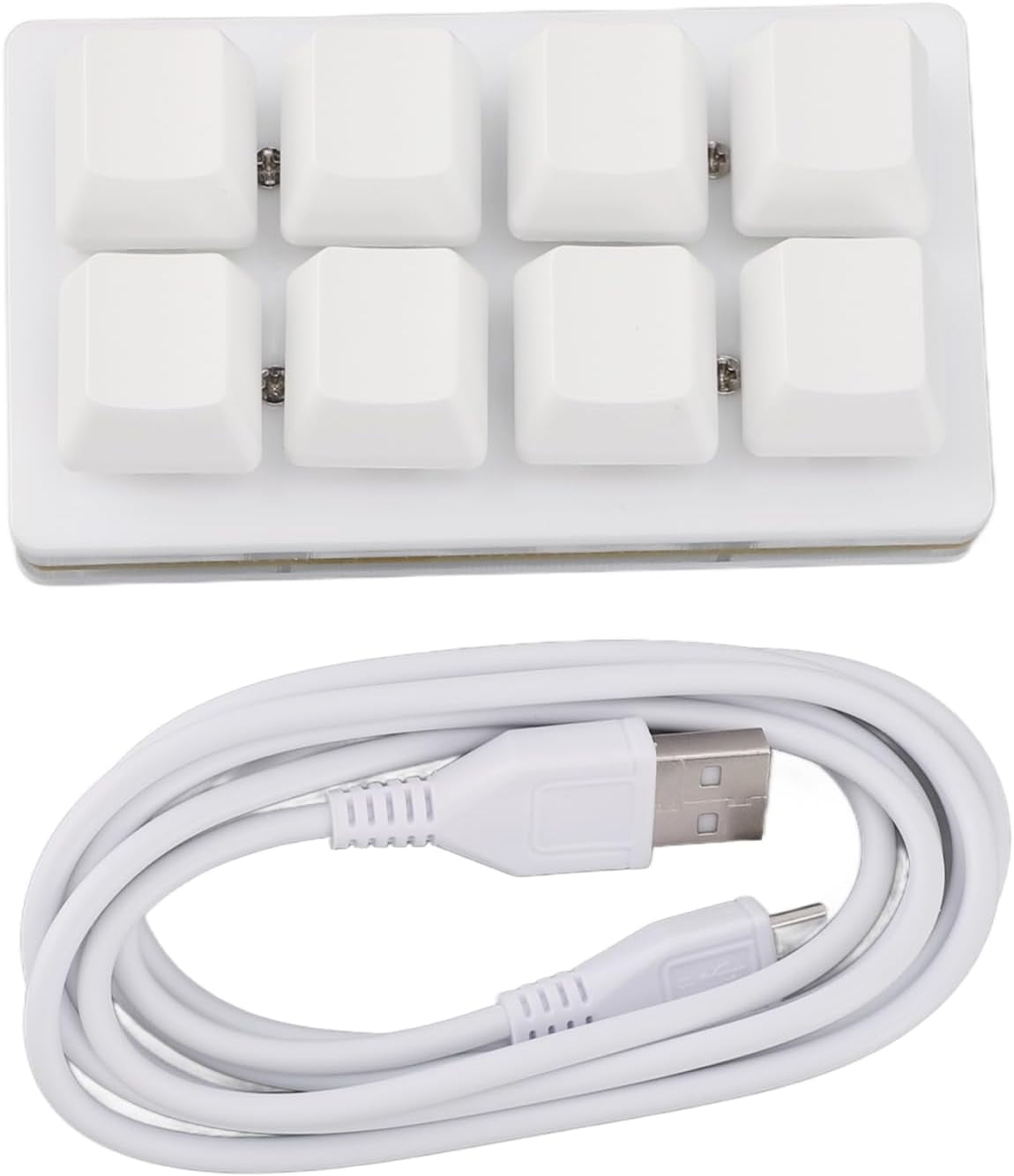 LYU-8 Keys Keyboard, Mechanical Gaming Keyboard One Handed Keypad Blue ...