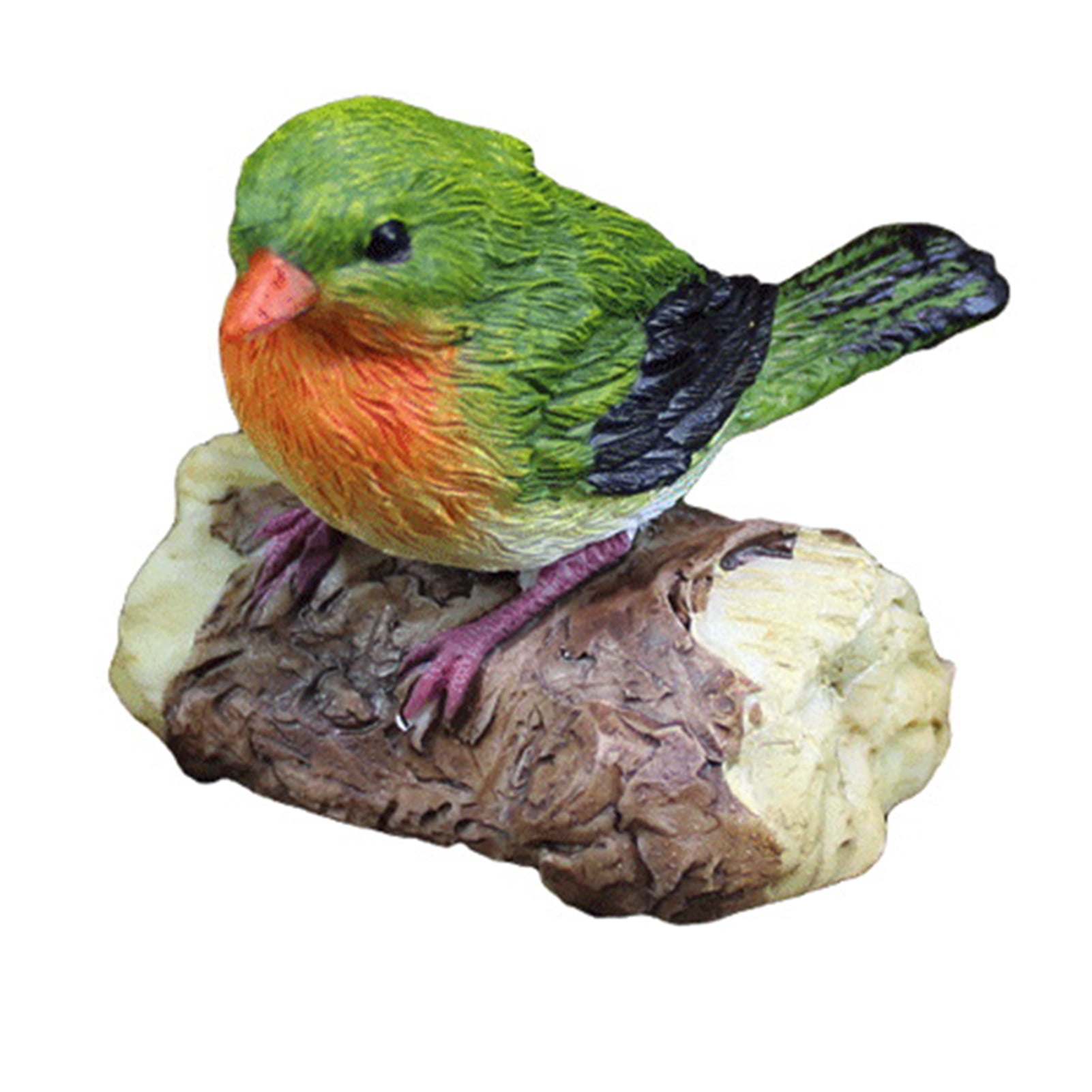 LYU Bird Figurine Realistic Delicate Detail Vivid Appearance Resin Car ...