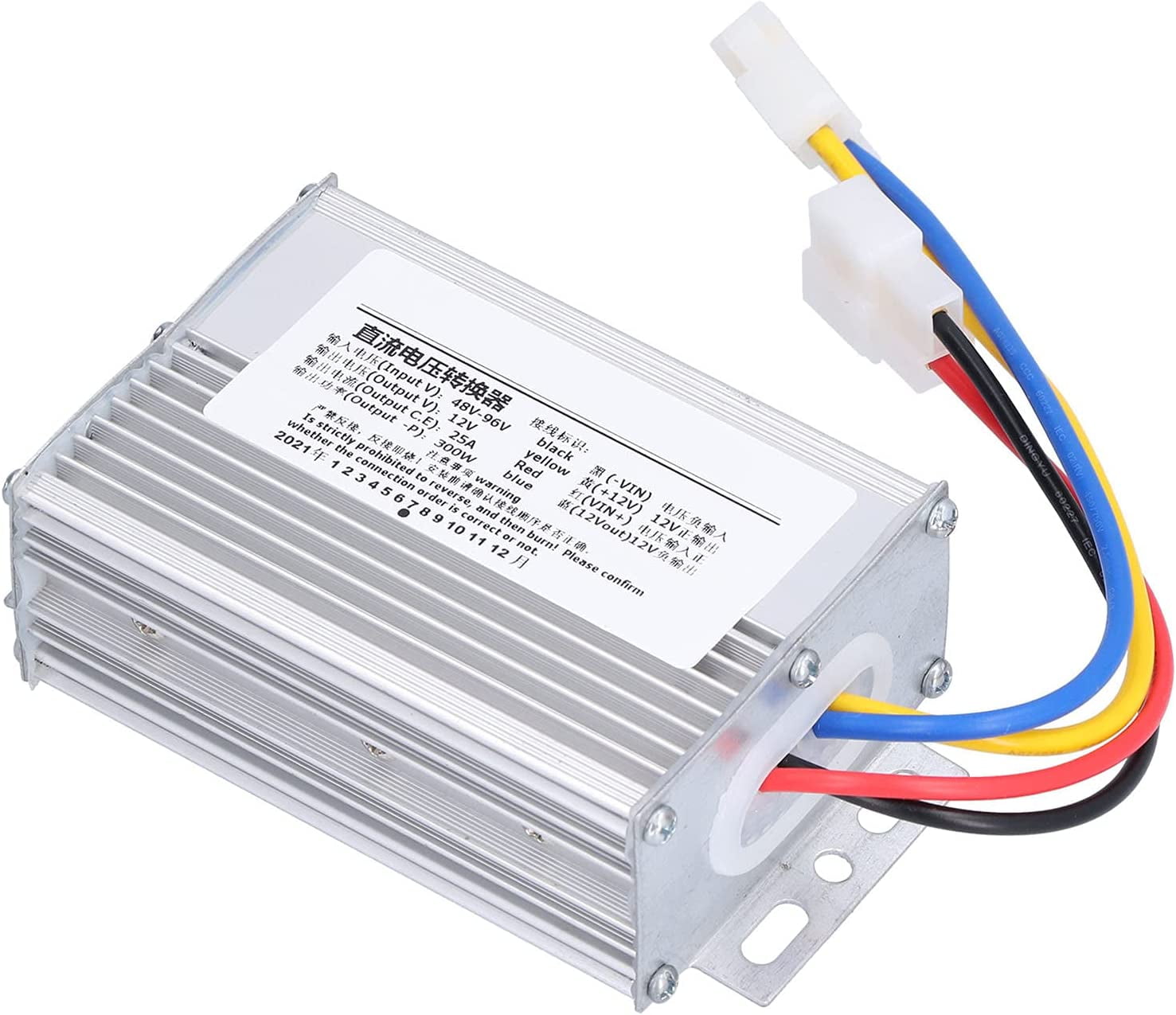 LYU-DC Converter Power Inverter 48V-96V to 12V 25A Power Supply ...