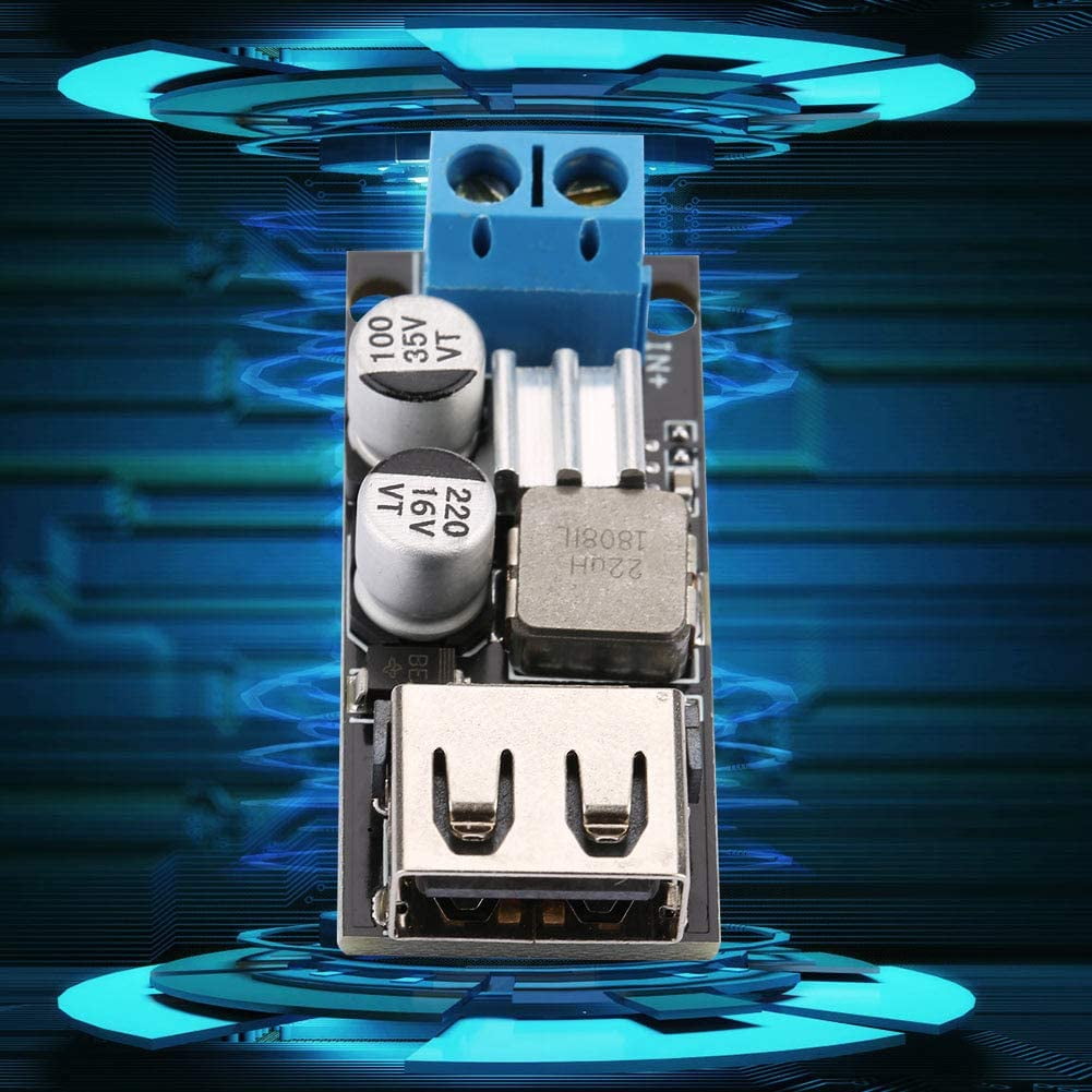 Lyu Dcdc Step Down Voltage Convert Module 12v 24v 6v 32v To 5v Power Supply Module Usb Fast