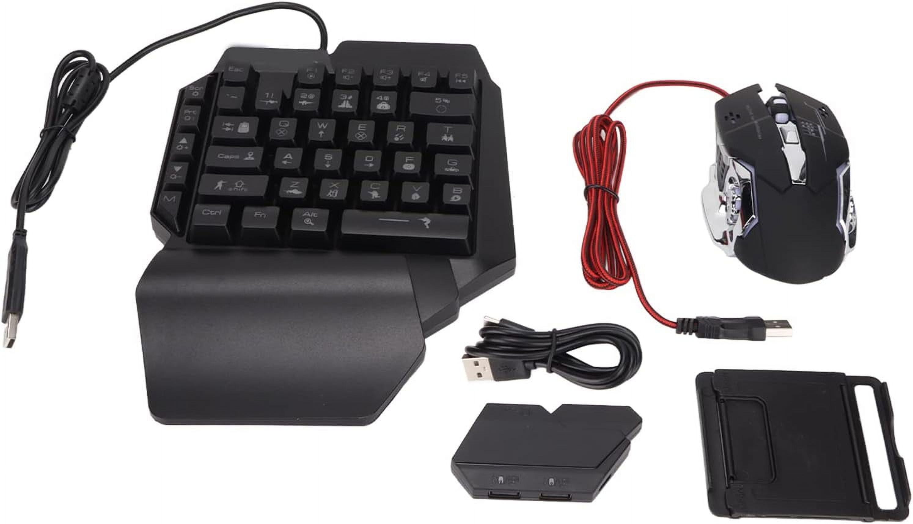 LYU-Gaming Keyboard Mouse Converter Gaming Keyboard Mouse Set RGB ...