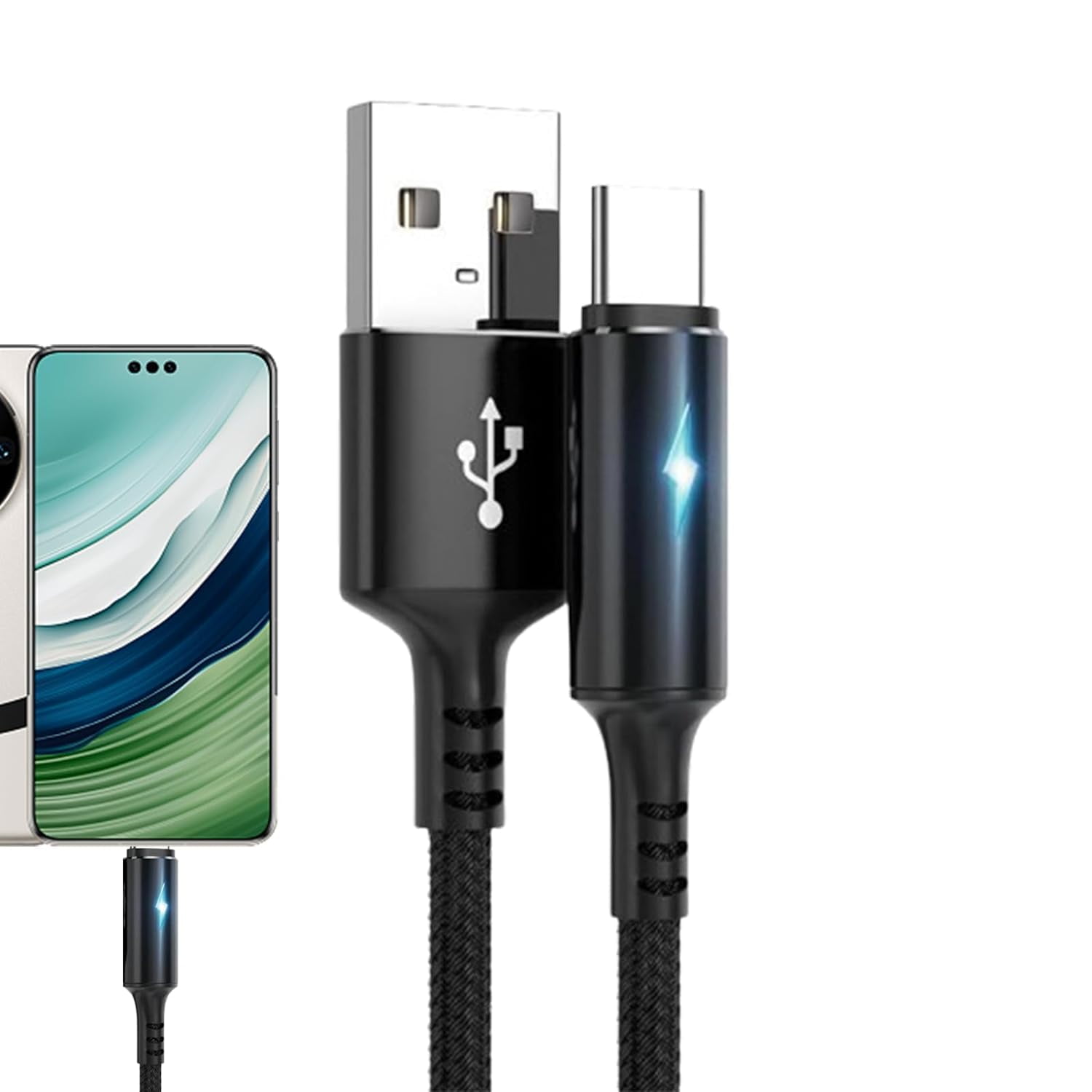 LYU-USB Male C to Cable Cord, to USB Monitors Cable, 60w Usbc to Usbc ...