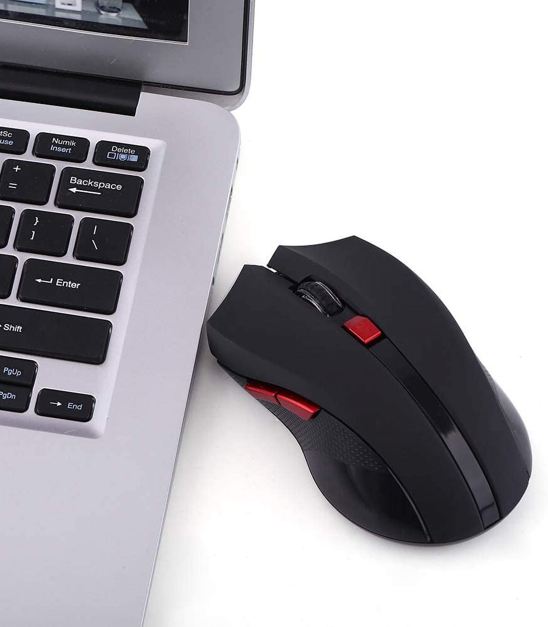 LYU-Wireless Mouse,Universal Adjustable 2400DPI 2.4GHz Wireless ...