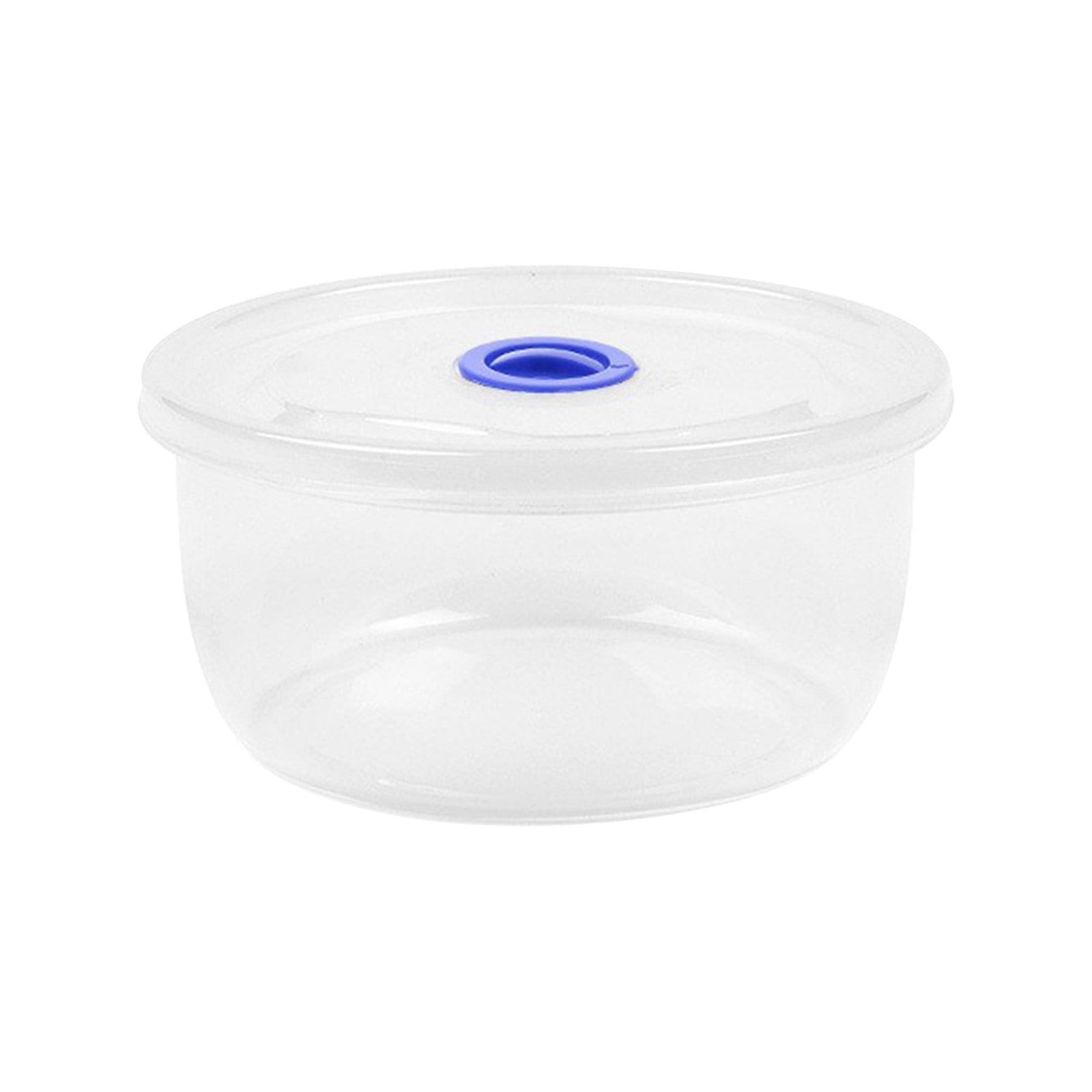 LYUCRAZ Cereal Containers Storage Clear Plastic Round Box, Bento Box ...