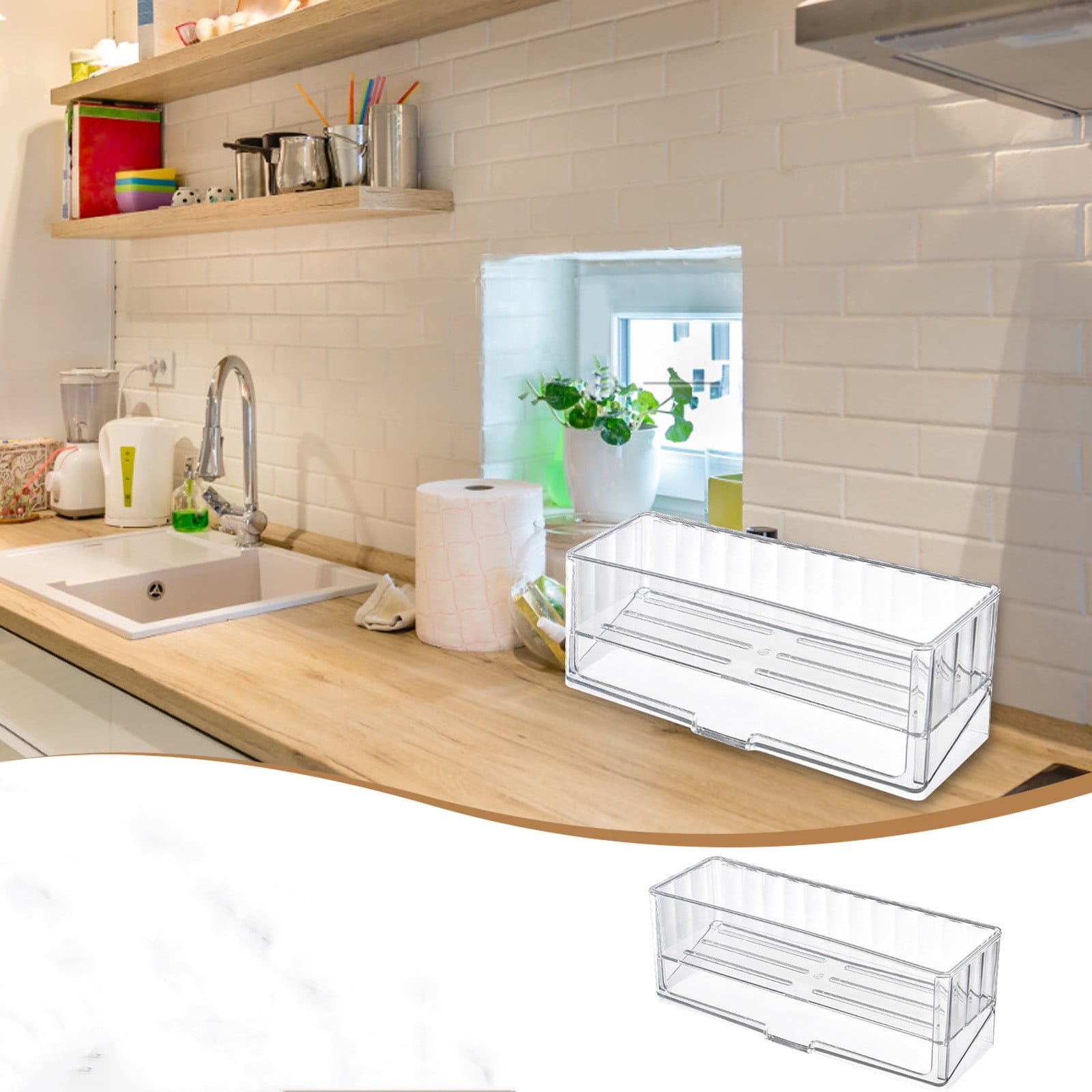 LYUCRAZ Faucet Storage Rack Stainless Steel Basket Sink Sink Cloth ...