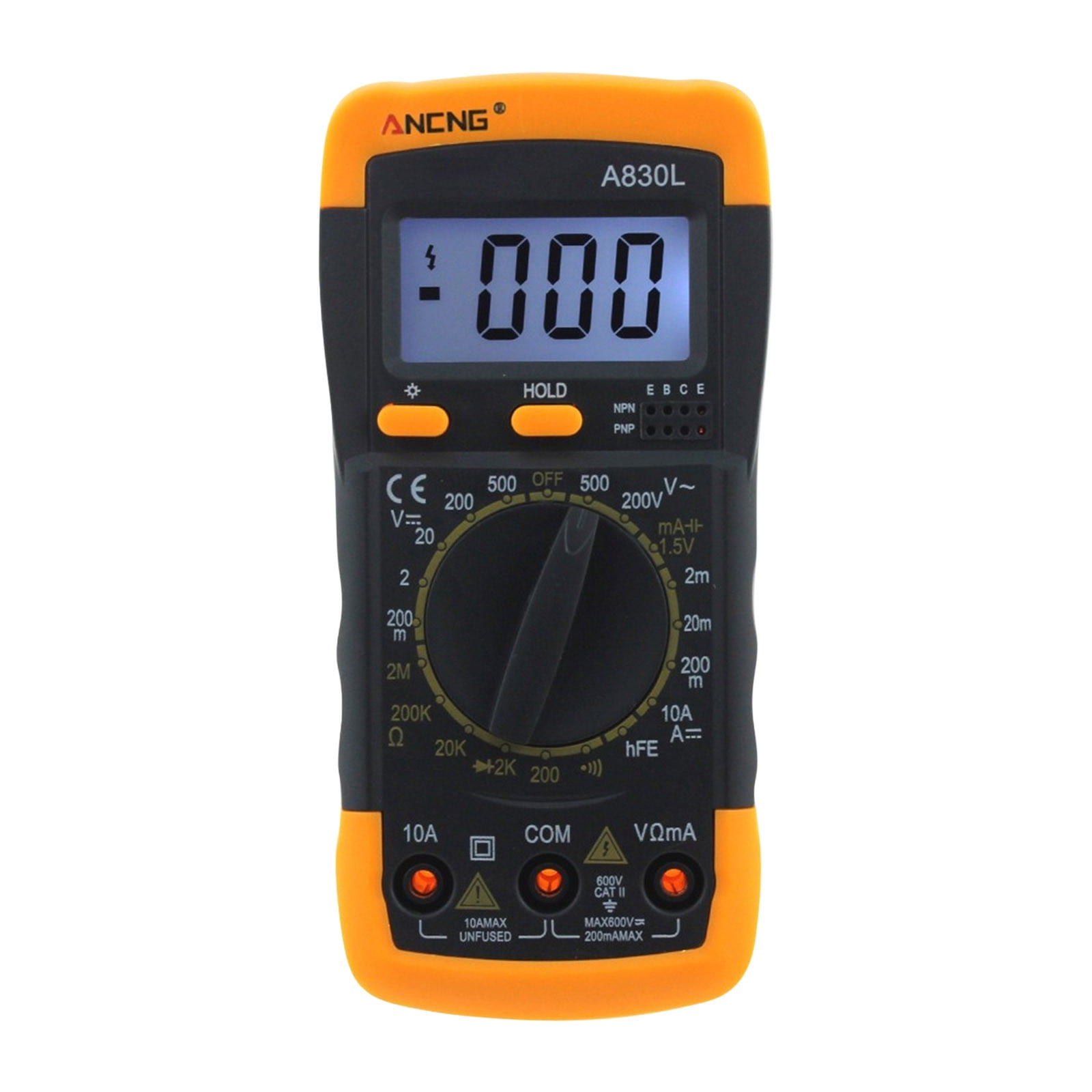 LYUCRAZ Phone Digital Voltmeter Ammeter Meter Auto Range Digital ...