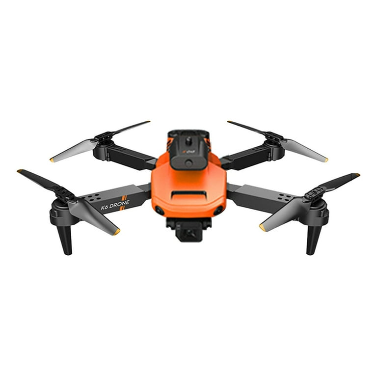 LYUCRAZ Thermal Drone Four Sided Obstacle Avoidance UAV Aerial Photography Folding Quadcopter Double Camera Height Remote Control Drone Orange Walmart
