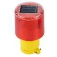 LYUMO 1pc Solar LED Emergency Warning Flash Light Alarm Lamp Traffic ...