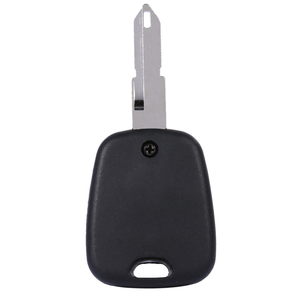 LYUMO 2 Buttons Uncut Blank Blade Remote Auto Car Key Fob Shell Case ...