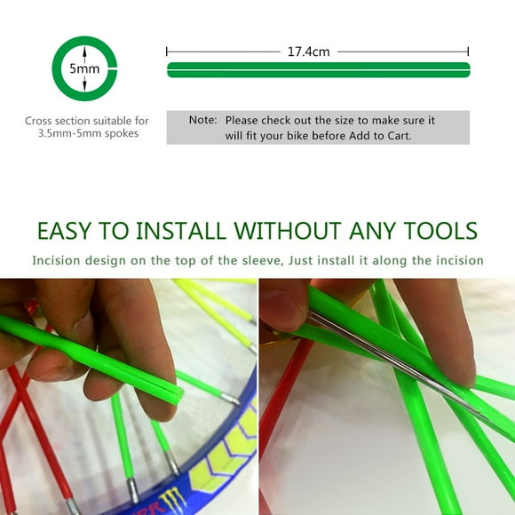 Motorcycle Spoke Wraps in Motorcycle Wheels and Rims - Walmart.com