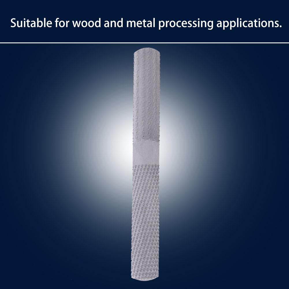 4 In 1 8inch/200mm Steel Flat Rasp File Half-round Carpentry ...