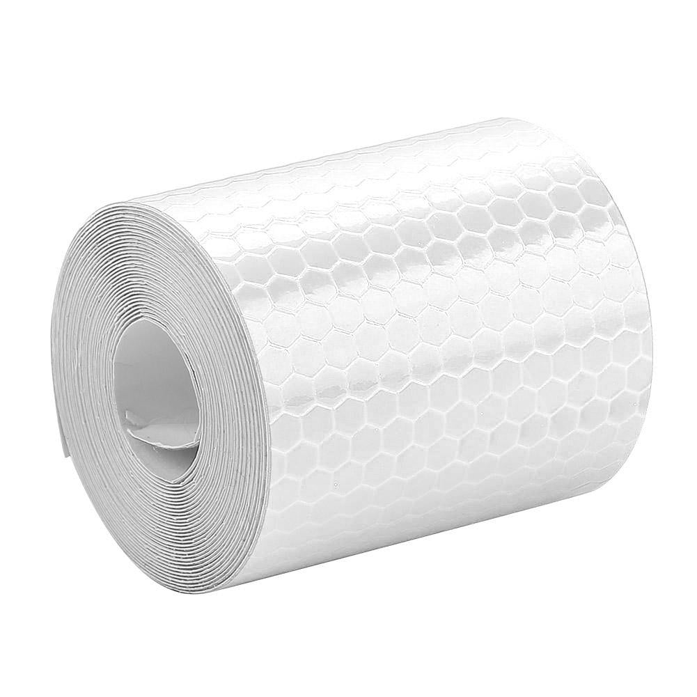 LYUMO 5cmx3m Safety Adhesive Reflective Tape Roll Sticker For Trailers ...