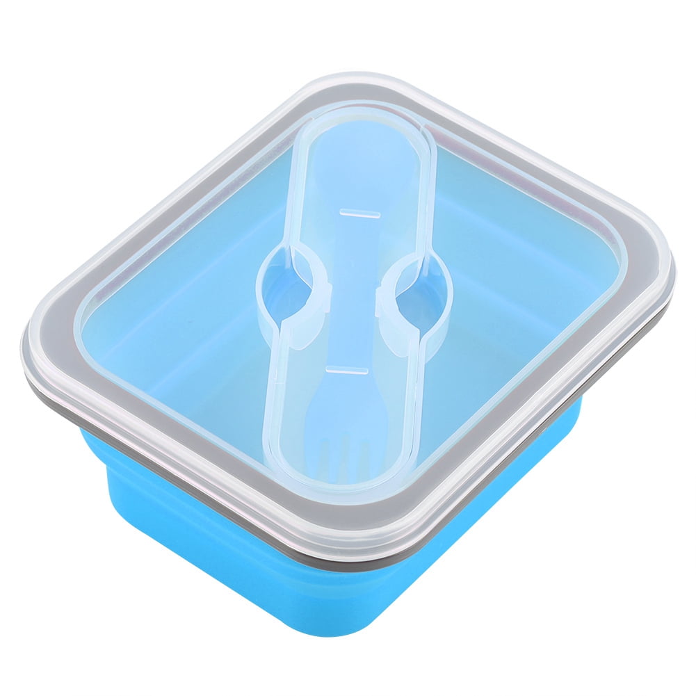LYUMO Collapsible Food Storage Containers Silicone Lunch Box Leftover ...