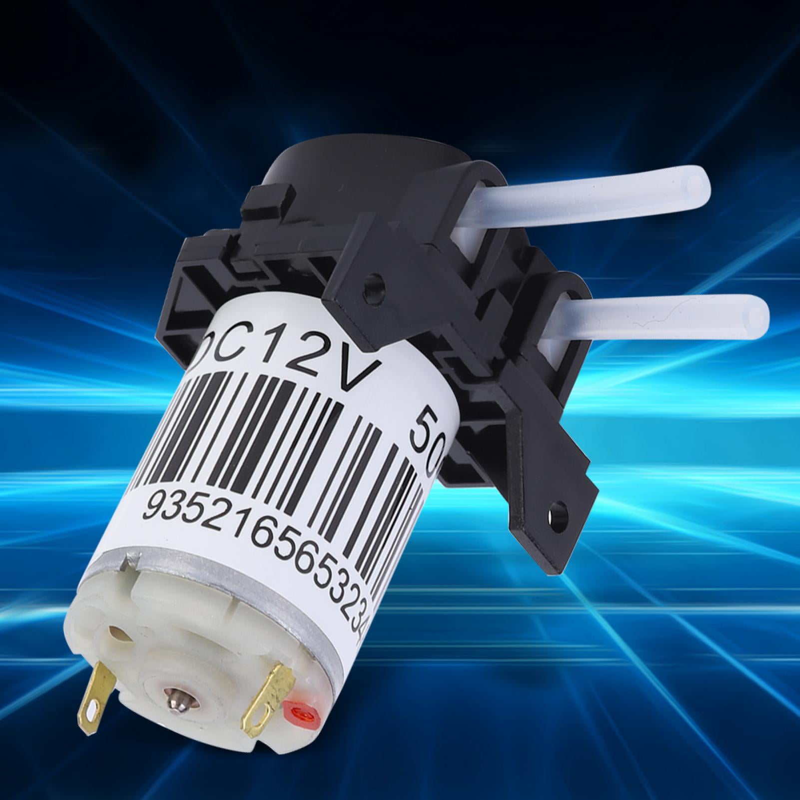 LYUMO DC 12V /24V Peristaltic Dosing Pump DIY Head Tube Mini For Analytical Liquid - Walmart.com