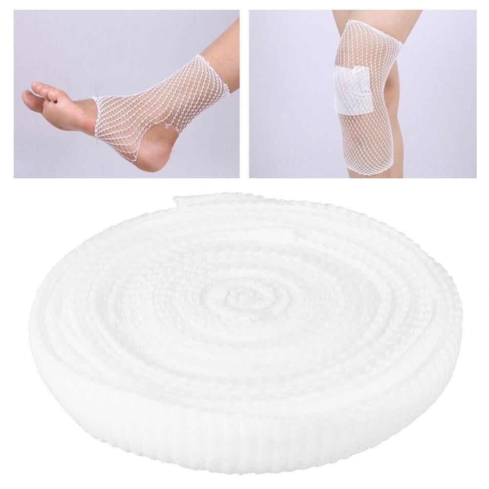 LYUMO Elastic Net Wound Dressing Bandage, Stretchable, Emergency Aid ...