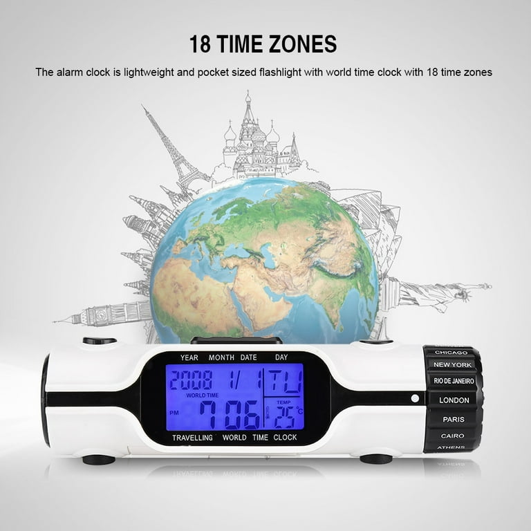 Digital World Clock