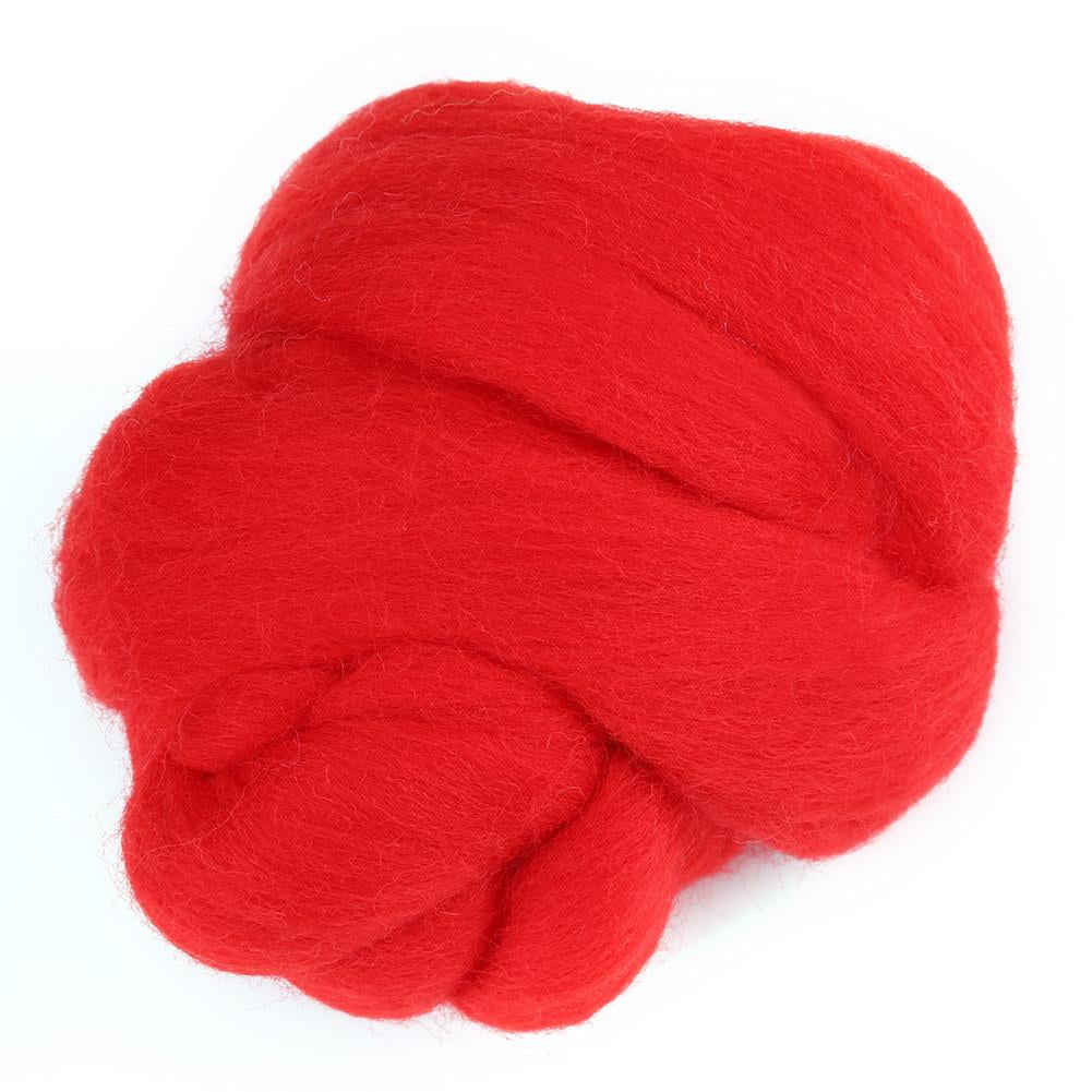 LYUMO Needle Felting Wool Material, Red Crafts, Durable Accessories ...