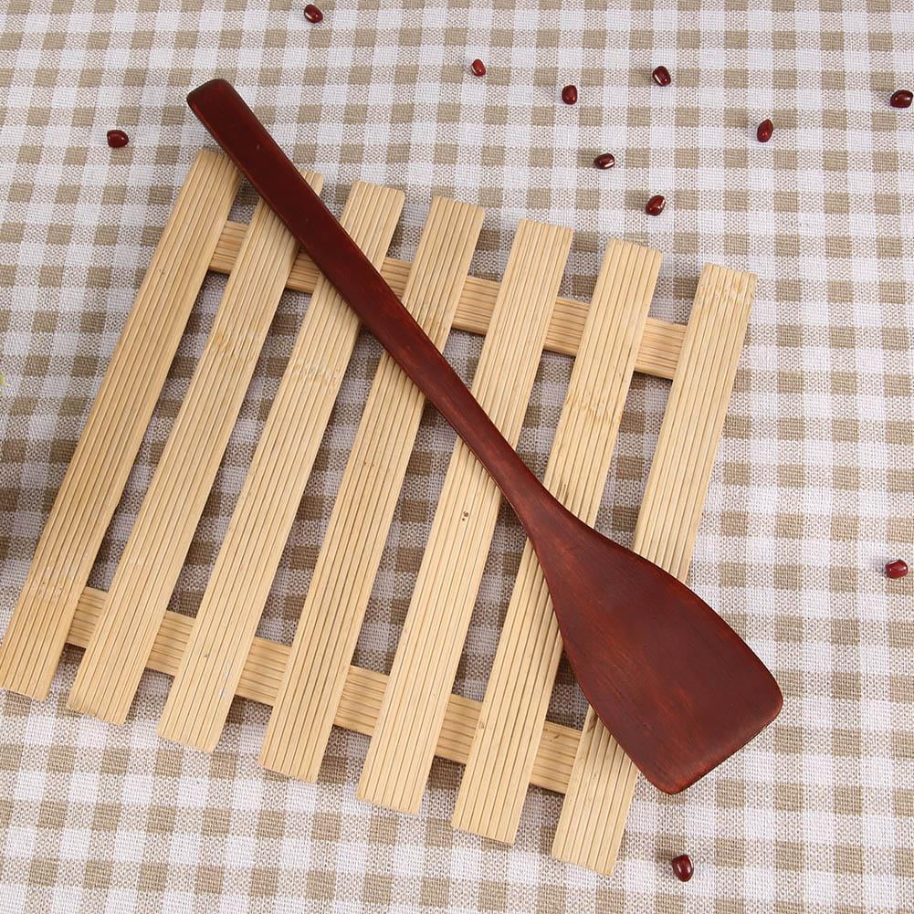 LYUMO No-Stick Wooden Spatula Turner Fried Shovel Cooking Kitchen ...