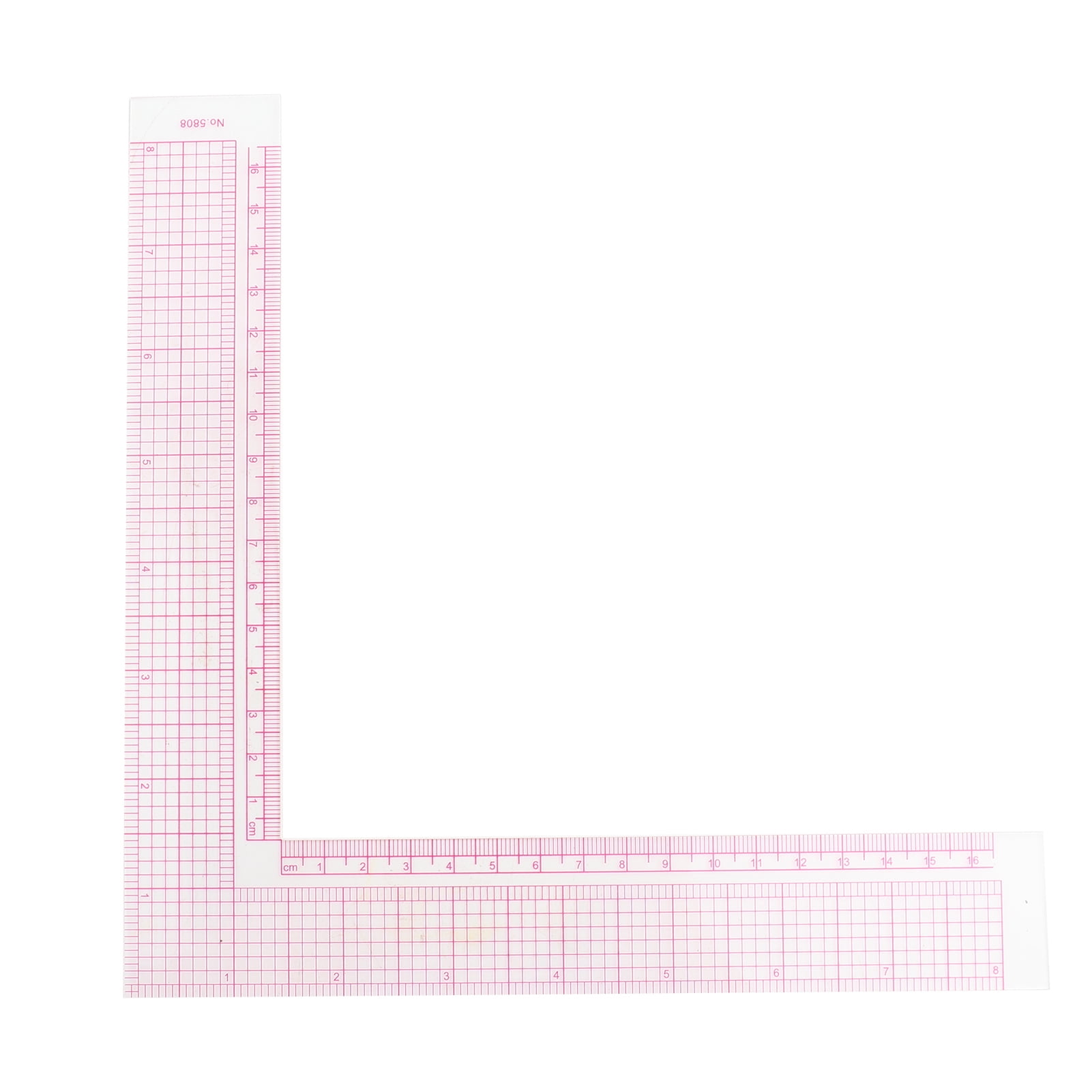 LYUMO L-Square Ruler, Plastic Sewing Measure Tool for Professional ...