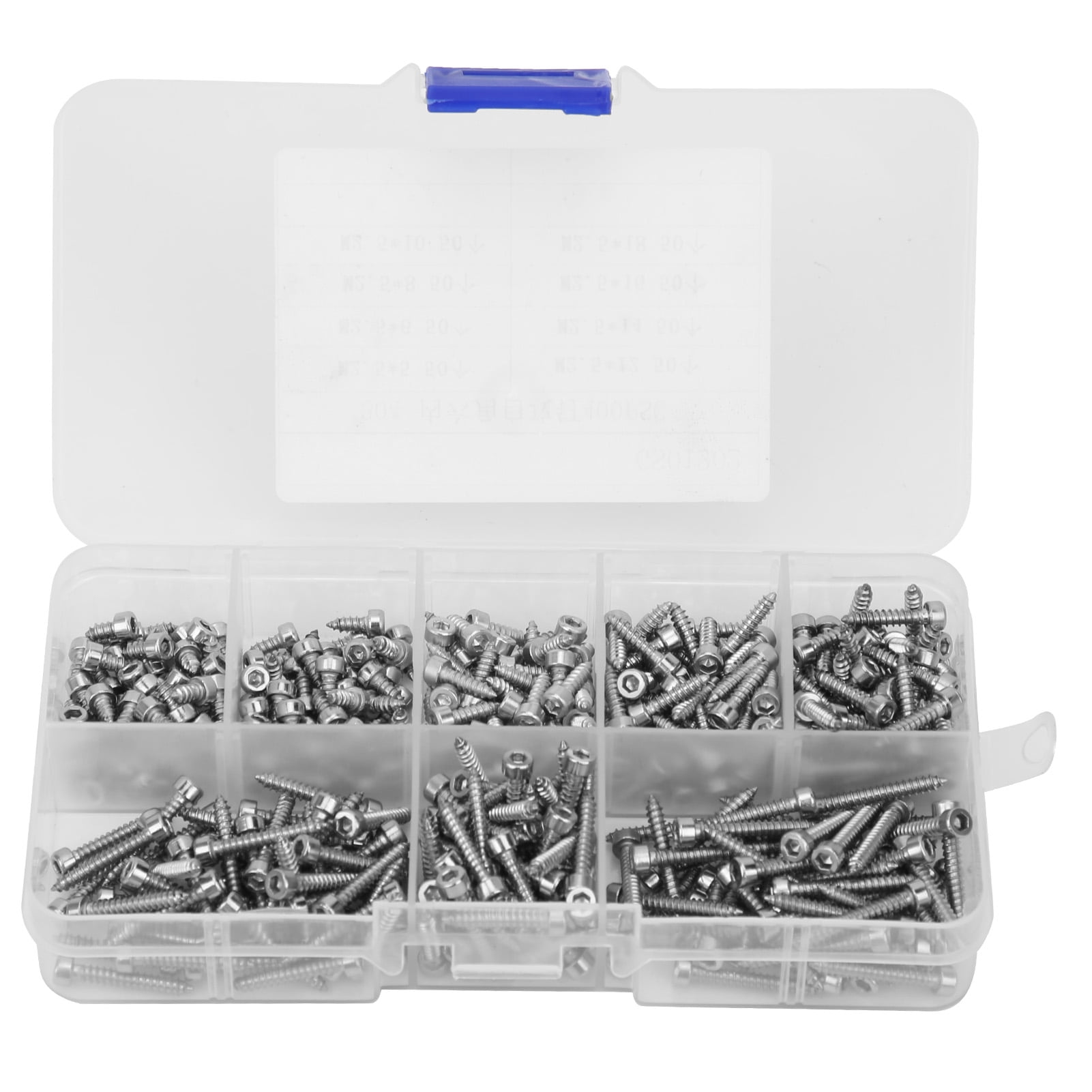 LYUMO Screw Assortment Kit, Practical Self-Tapping Screw, Even Pitch ...