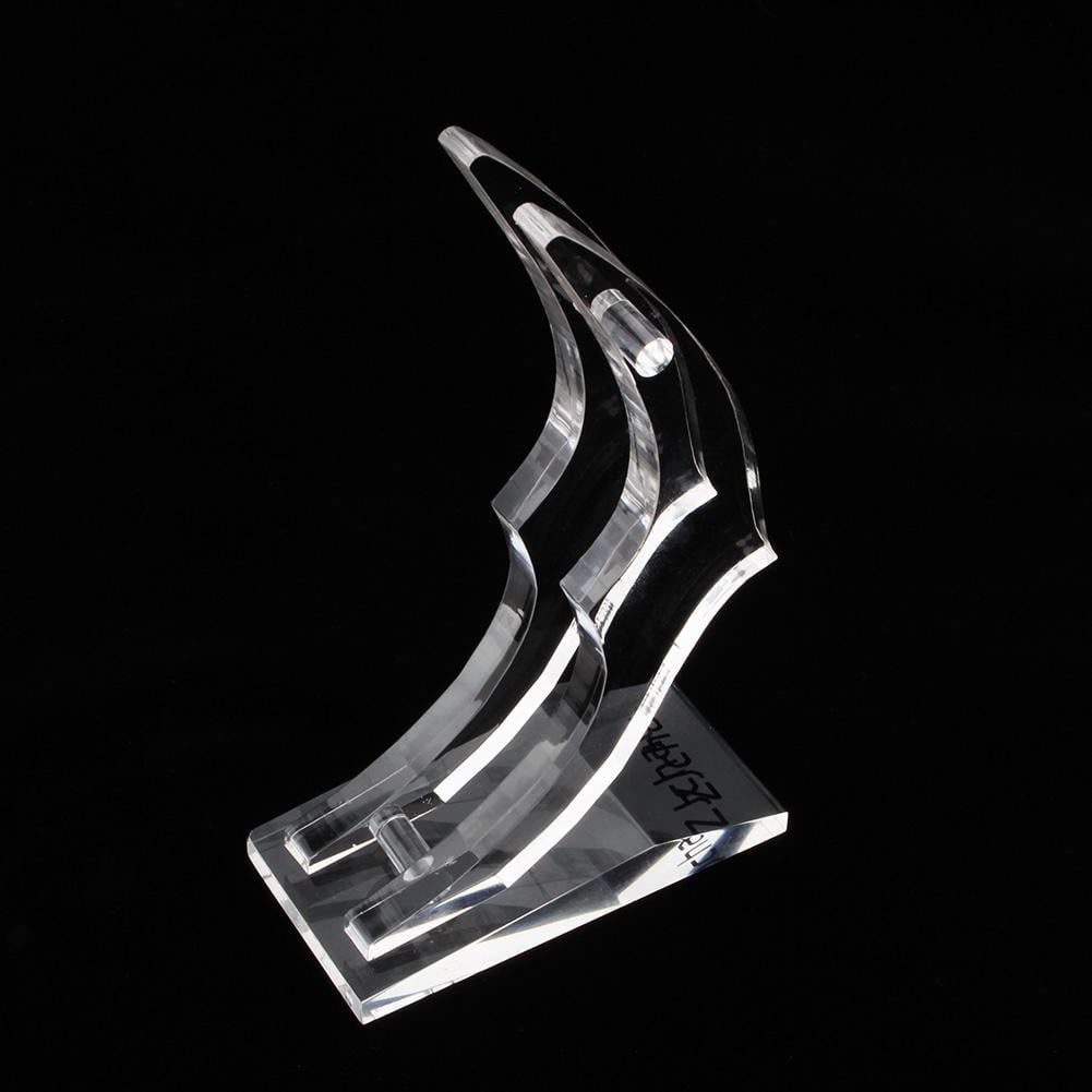 LYUMO Transparent Flower Display Stand,Gold Rose Like Forever Long Stem ...