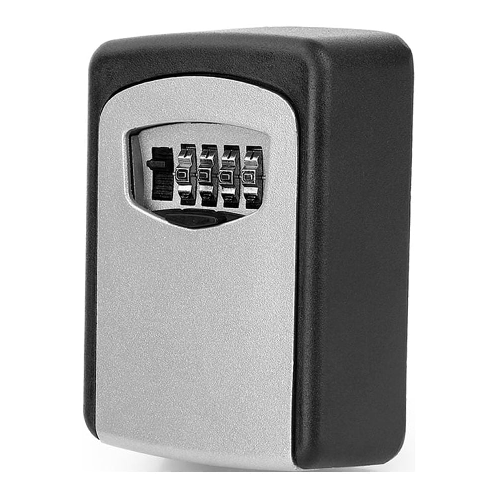 LYUMO Wall Mount Combination Key Lock Box, 4-Digit Security Key Safe ...