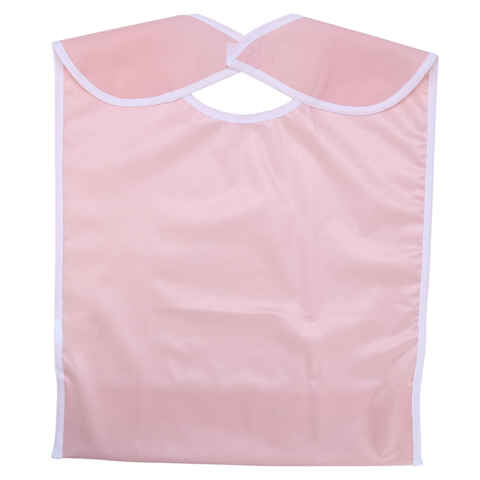 LYUMO Waterproof Adult Elder Mealtime Bib Clothes Clothing Protector ...