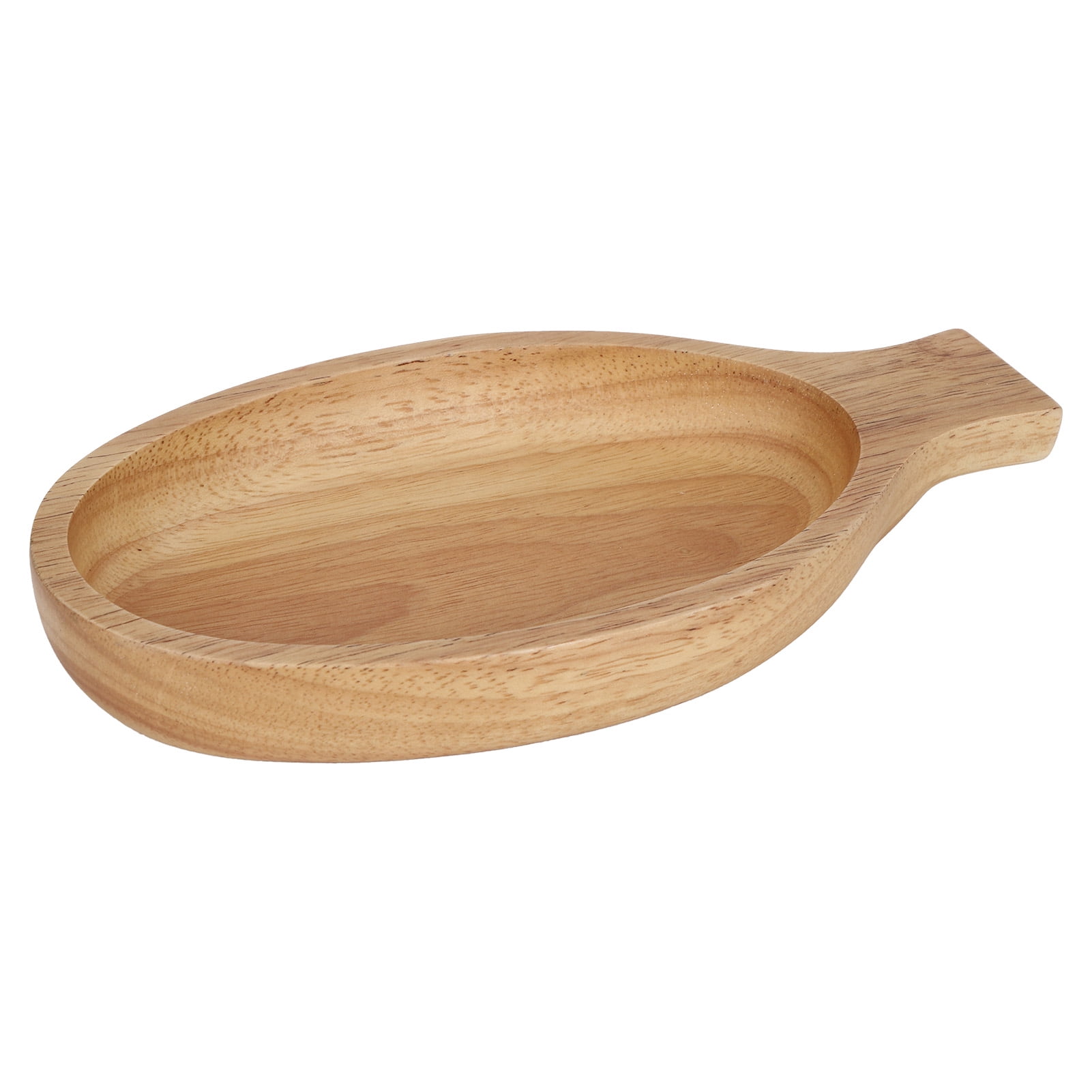 LYUMO Wood Serving Plate Versatile Tableware Wooden Salad Plates ...