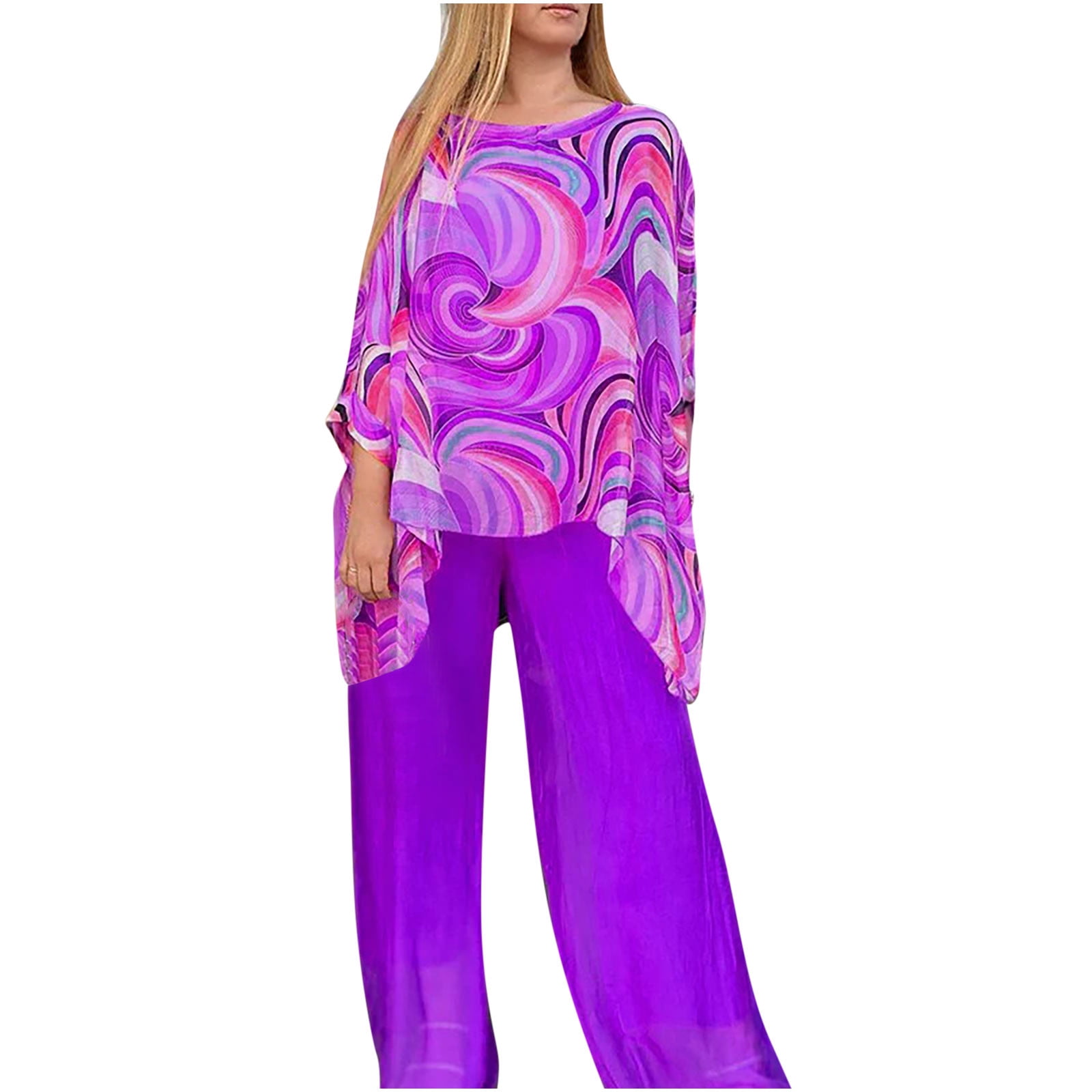 LYXSSBYX 2 Piece Sets for Women Summer Women Summer Fashion Colorful ...