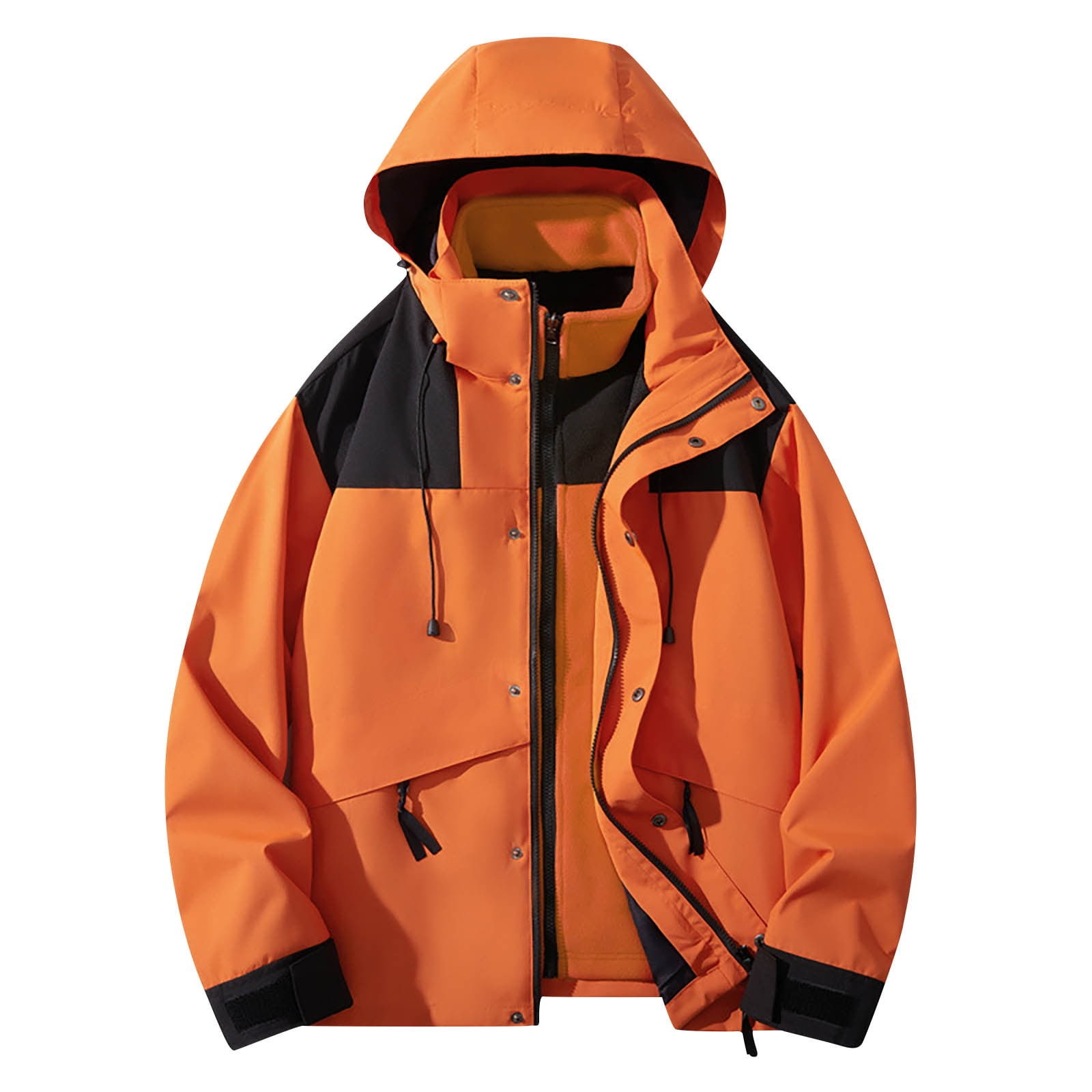 LYXSSBYX Rain Jacket Women Waterproof with Hood Women Casual Solid ...