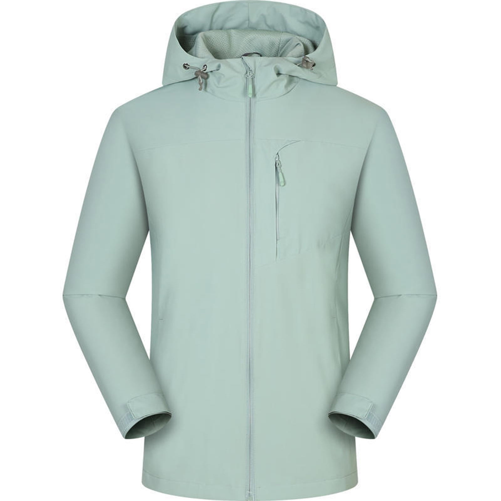 LYXSSBYX Rain Jackets for Women Waterproof Women Solid Rain Jacket ...