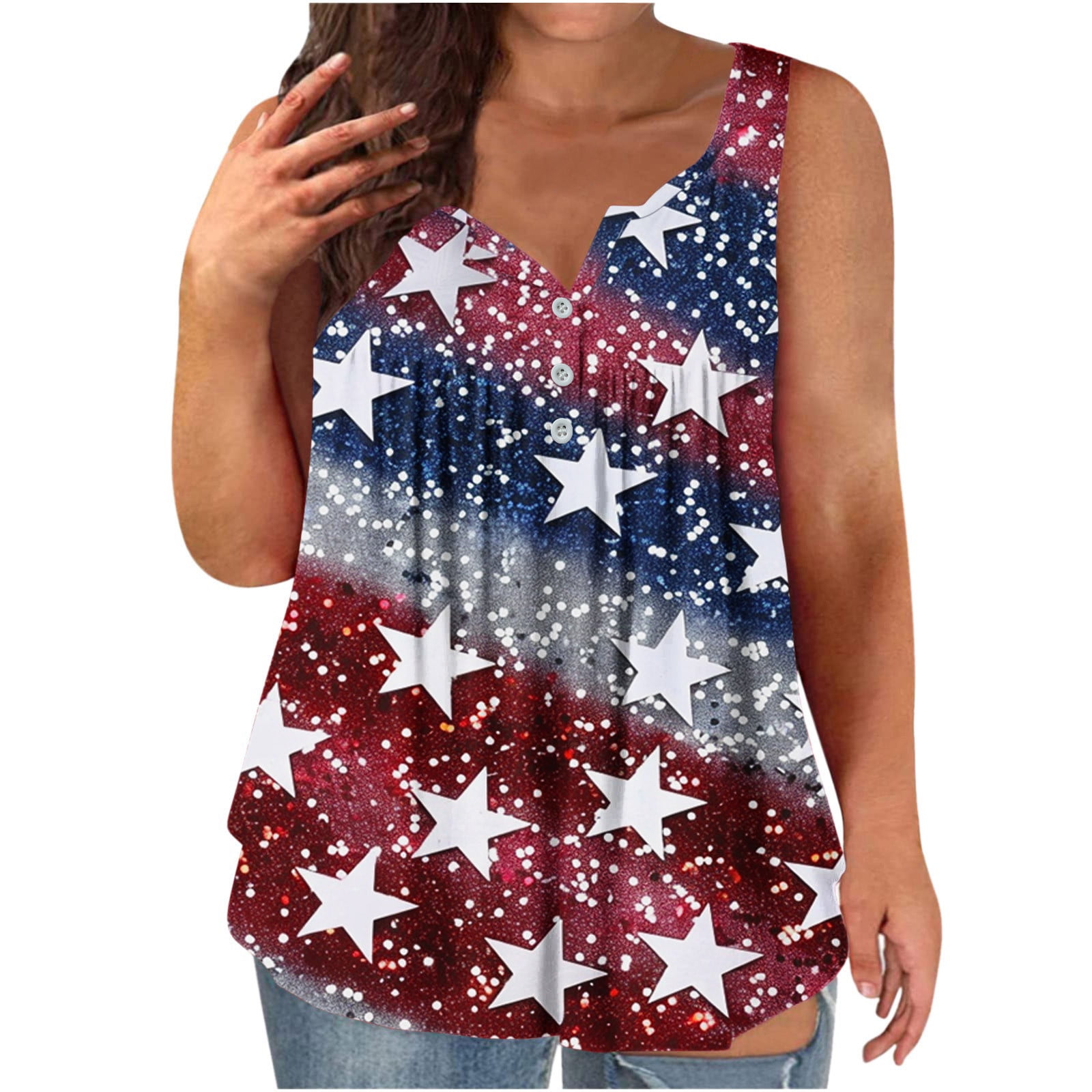 LYXSSBYX Tank Tops for Womens Tank Summer Printing Sleeveless Flared ...