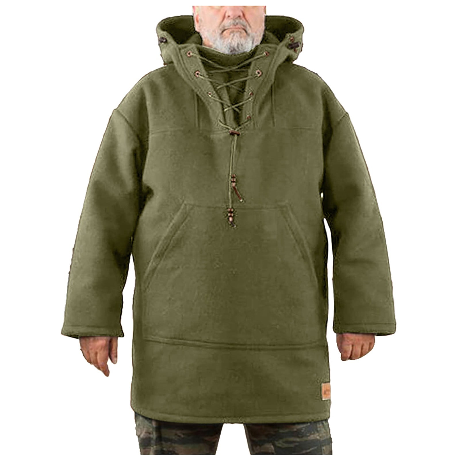 LYXSSBYX Men's Wool Heavy Winter Coat, Leisure Jacket, Pure Color, Plus ...