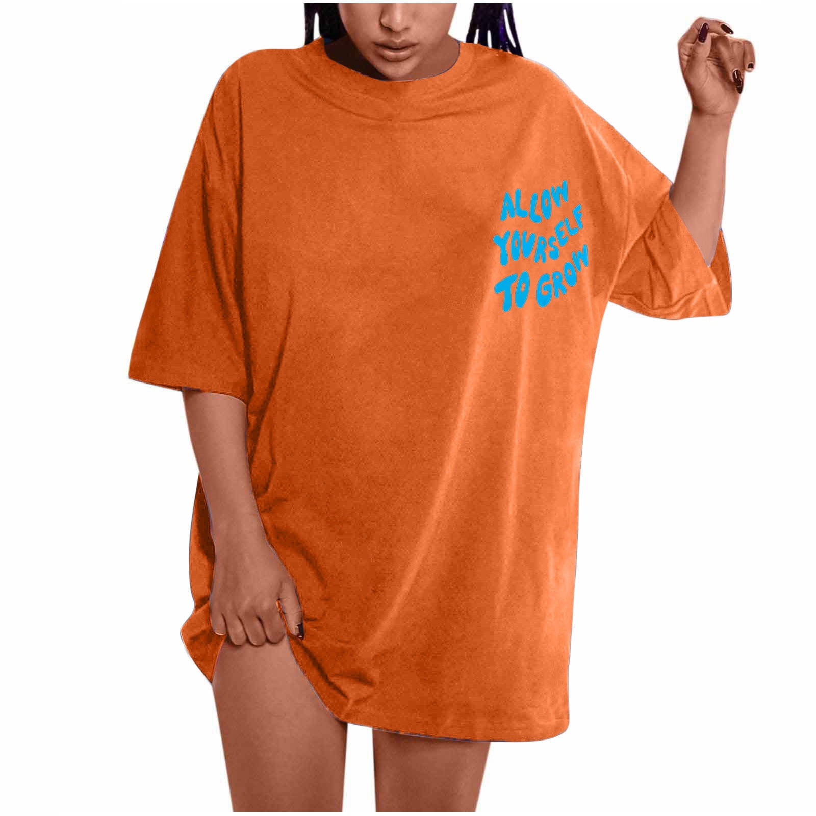 LYXSSBYX Womens Tshirts Graphic Oversized T Shirts For Women Plus Size ...