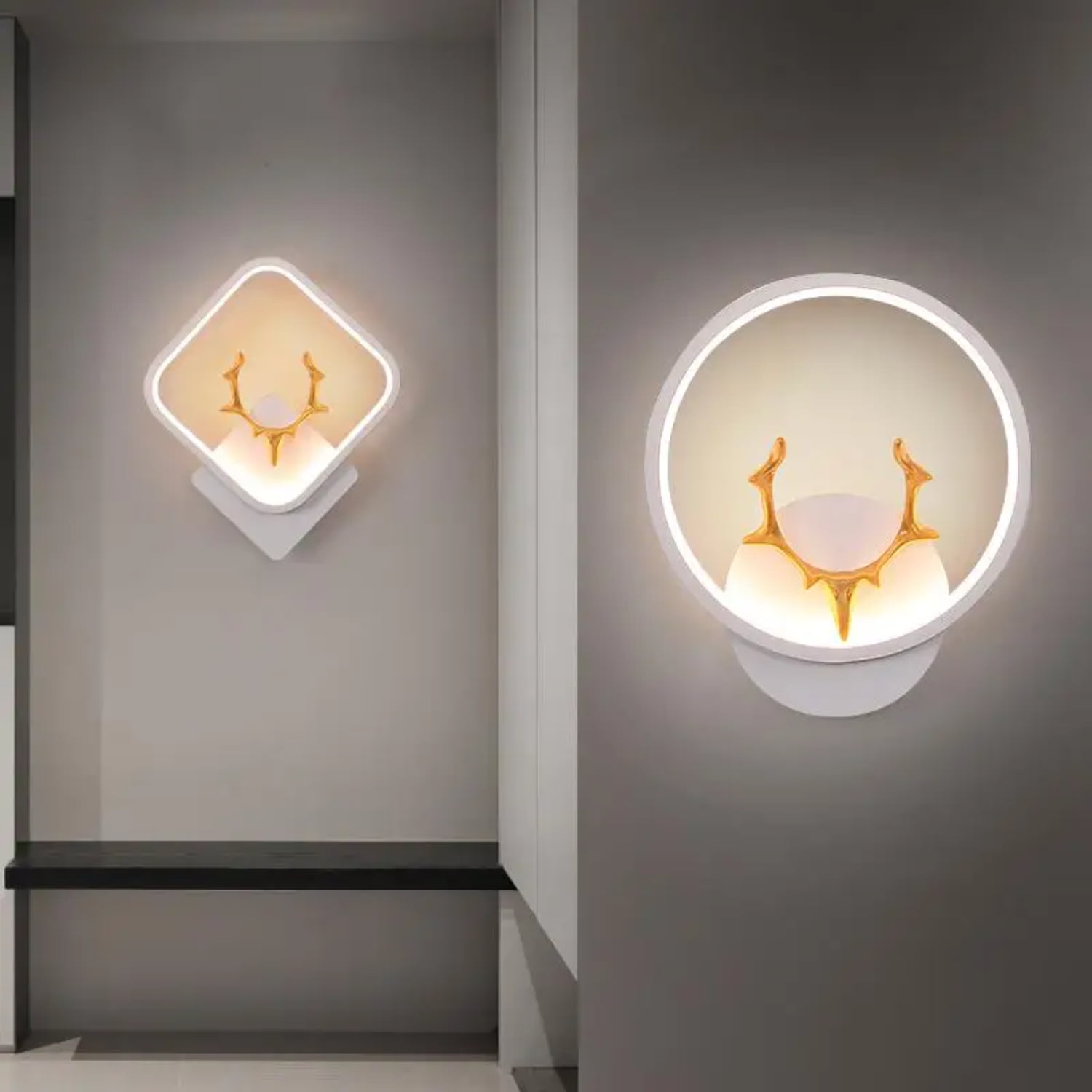 LYY 2025 Bedroom Bedside Wall Light Foyer Sconce Light Indoor LED Wall ...