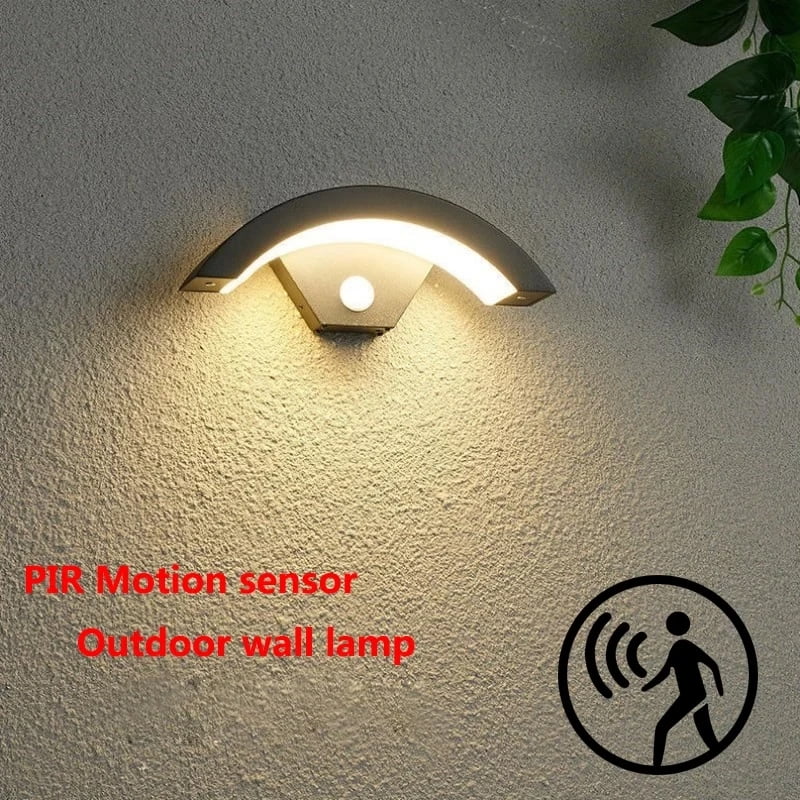 LYY 2025 Sensor Led Wall Lamp Outdoor Waterproof Front Door Lighting ...