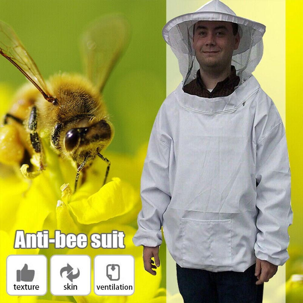 LYY 2025 Siamese Beekeeping Suit Bee Clothes Half Jacket Bee-keeping Suit With Hat Bee-bite ...