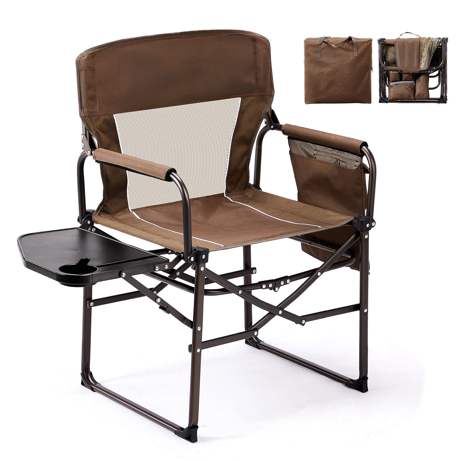 LYYHTY 1PACK Portable Foldable Outdoor Camping Directors Chair with ...