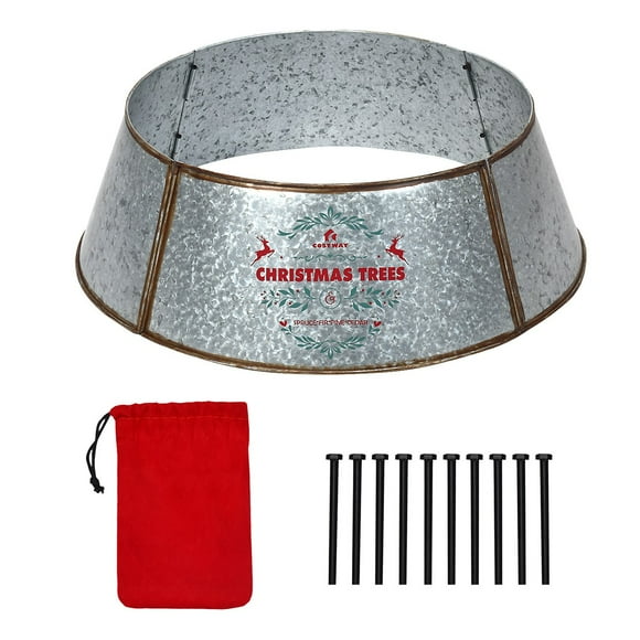 Galvanized Metal Tree Collars