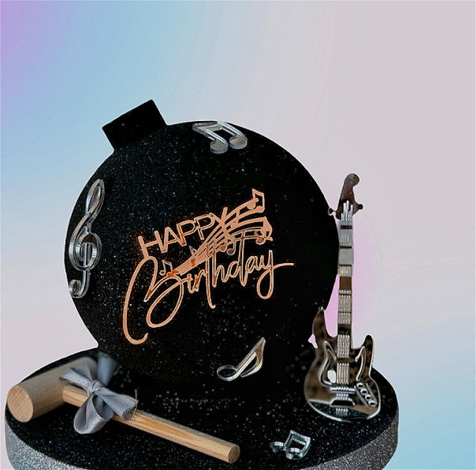 LZGXZF Acrylic HappyTRDN Birthday Cake Toppers Baby Shower Cake Topper ...