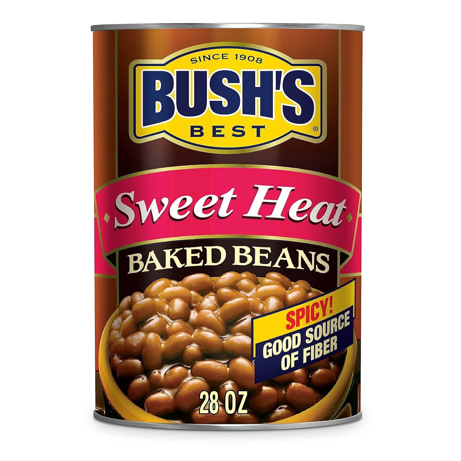 LZHF Sweet Heat Baked Beans, Sweet & Spicy, Canned Beans, Baked Beans ...