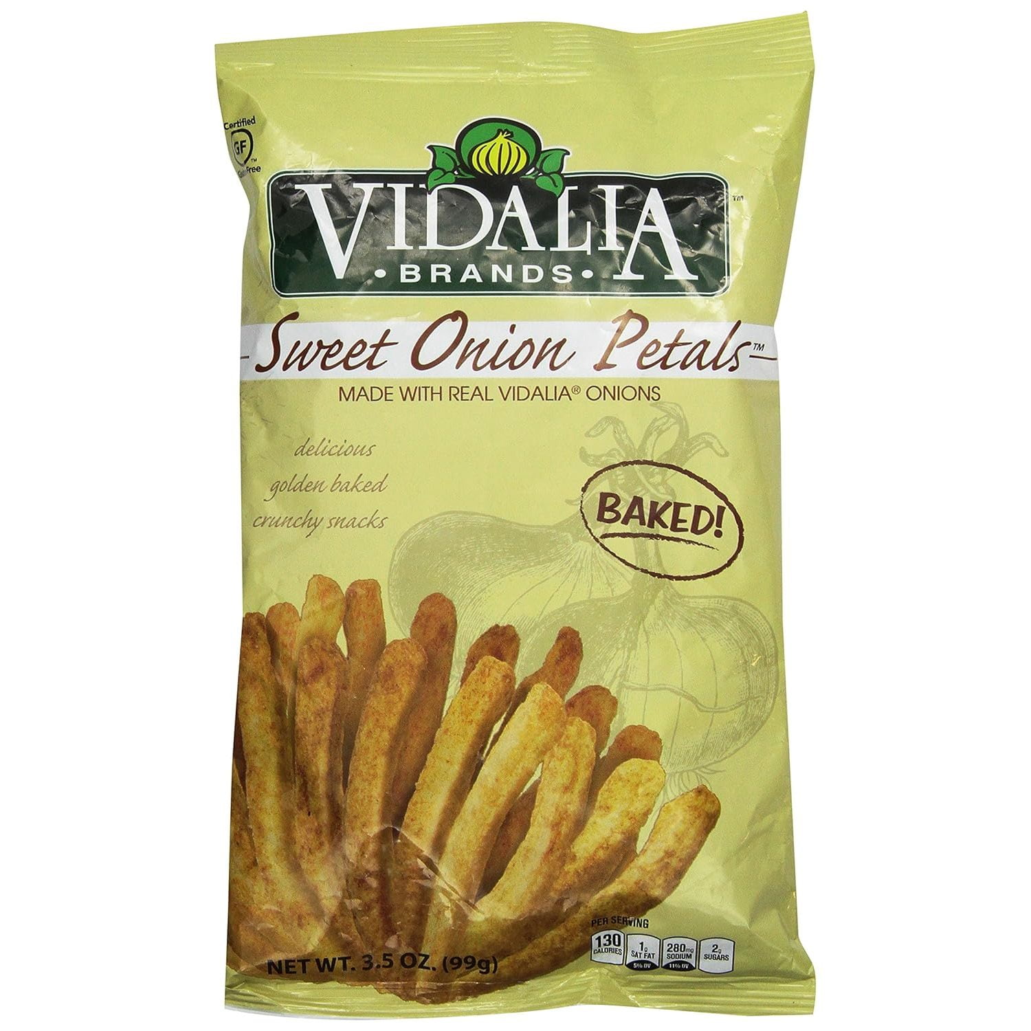 LZHF Sweet Onion Petals Baked Gluten Free Snack 6-3.5 oz Bags - Walmart.com