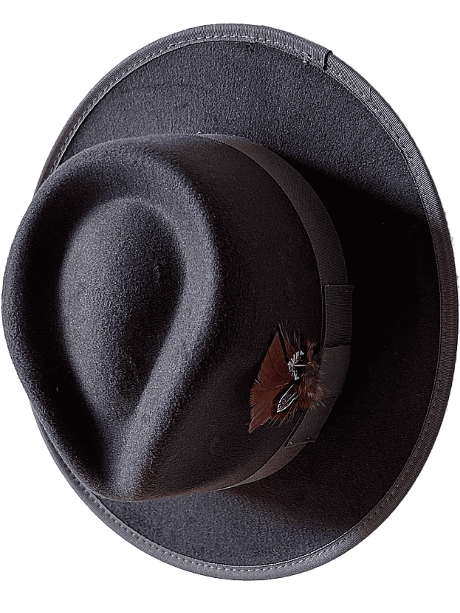 LZLER Classic Fedora Hats for Men Women Panama Felt Hat Festivals ...
