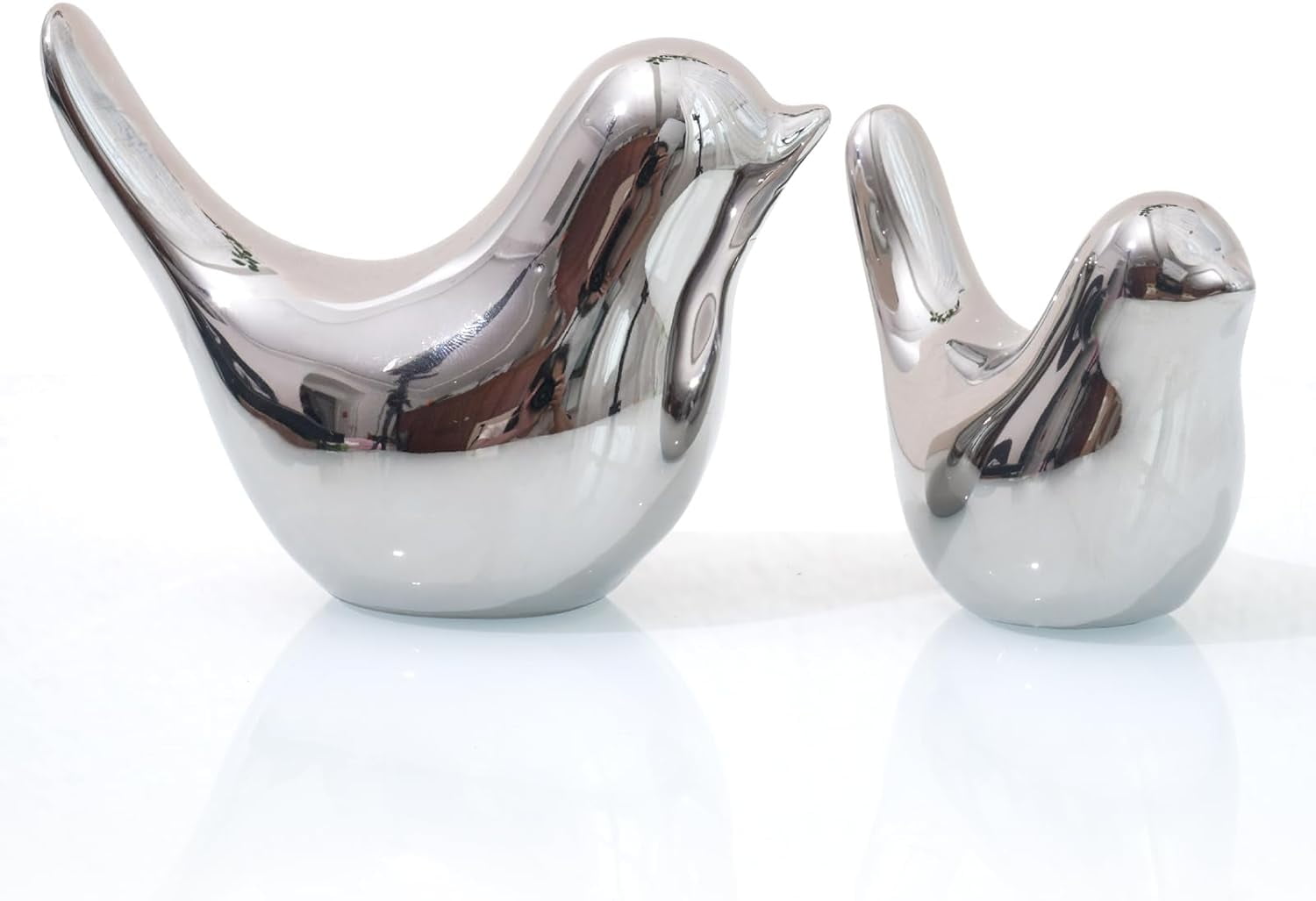 LZLINGMEI Gaobei Small Birds Statues Home Decor Modern Style Birds ...