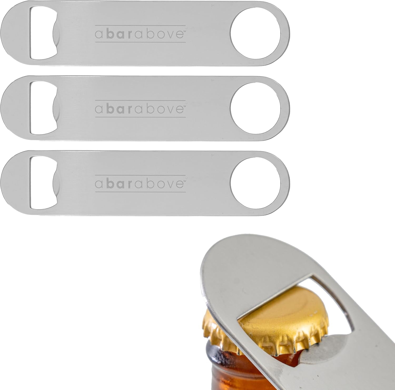 LZLINGMEI Premium Bar Blade, Stainless Steel Bottle Opener, Dishwasher ...