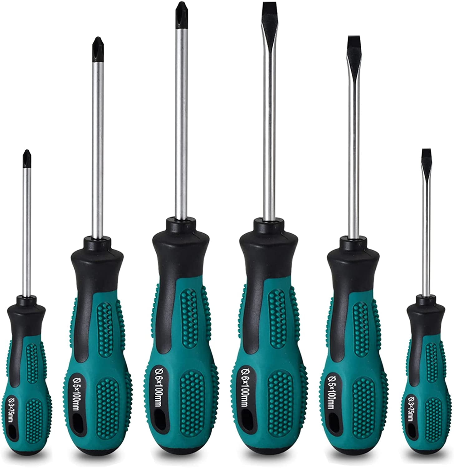 LZLINGMEI Screwdriver Set,Heavy Duty Chrome Vanadium Steel Made ...