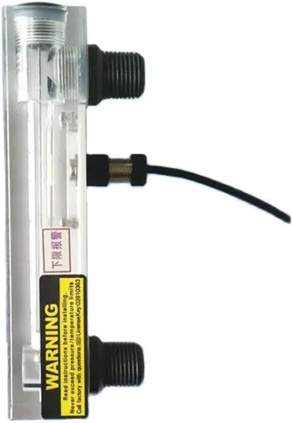 LZM-15 Panel Type flowmeter Without Control Valve Flow Switch Sensor ...