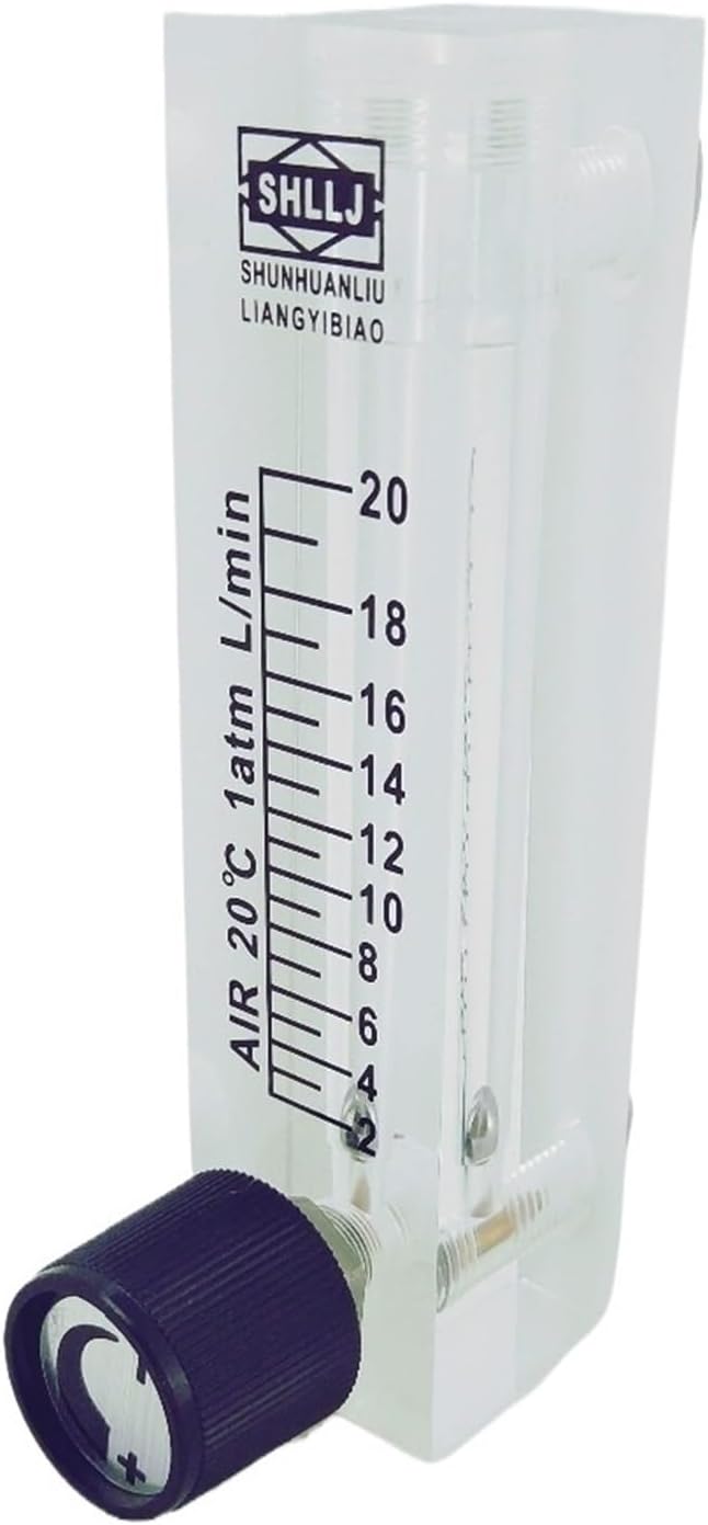LZQ-6 2-20LPM air Flow Meter with Control Valve for Oxygen conectrator ...