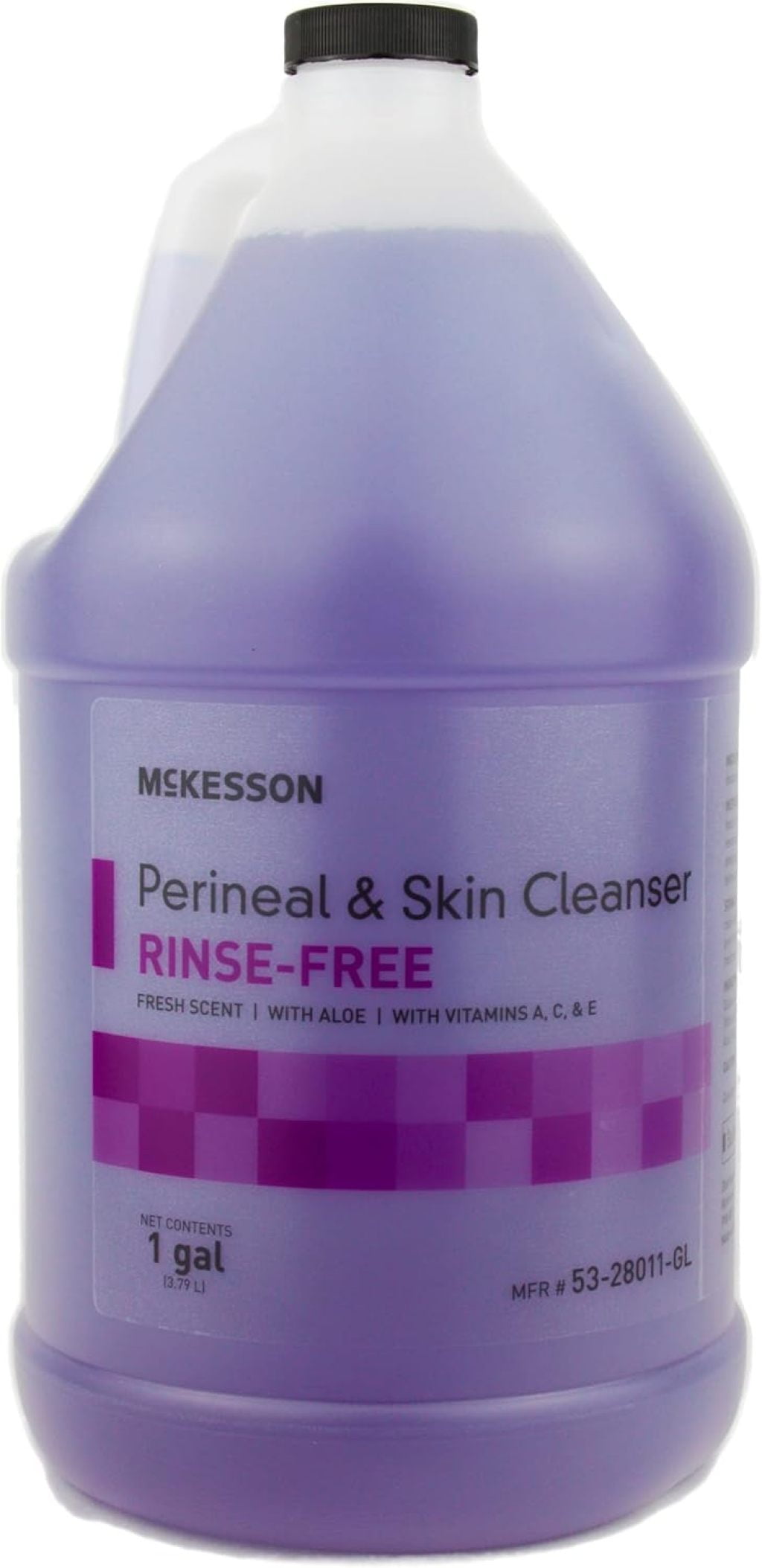 LZQP Perineal Wash No-Rinse Cleanser, 1 Gallon Refill Bottle, # 53 ...
