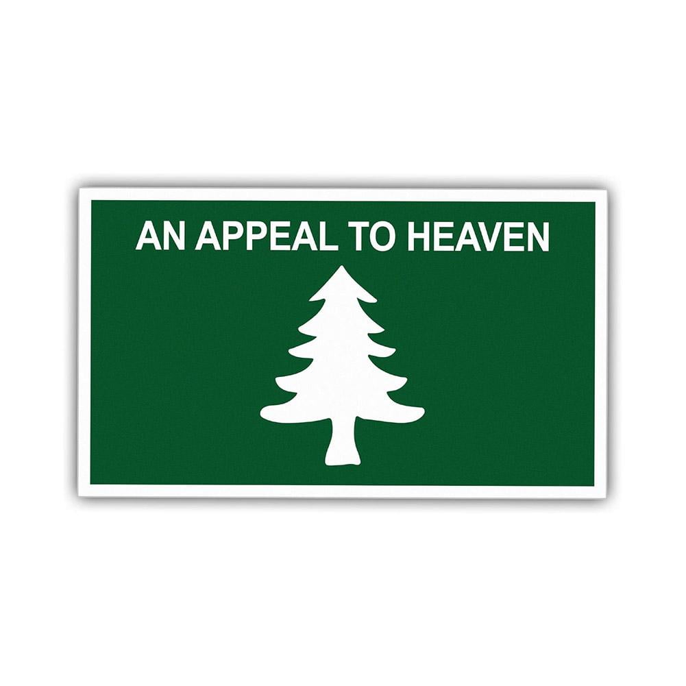 LZYWOD Appeal to Heaven flag STICKER DECAL George Washington Car ...